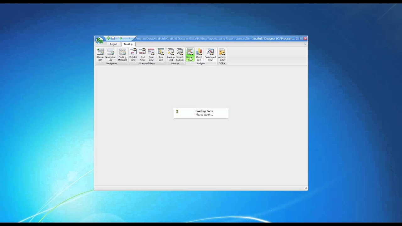 Creating Reports using Report Views in XtraBuild Designer - YouTube