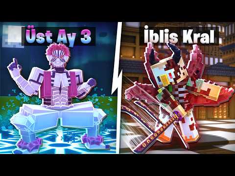 Minecraft'ı DEMON SLAYER Dünyasında İBLİS OLARAK BİTİRDİM!