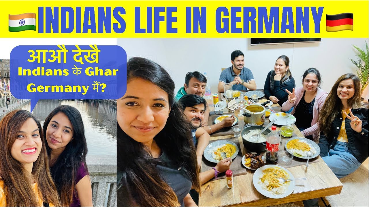 Indians के Ghar Germany मैं|Indians Life in Germany|Indians in Germany ...