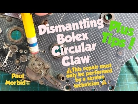 Dismantling Bolex Circular Claw - YouTube