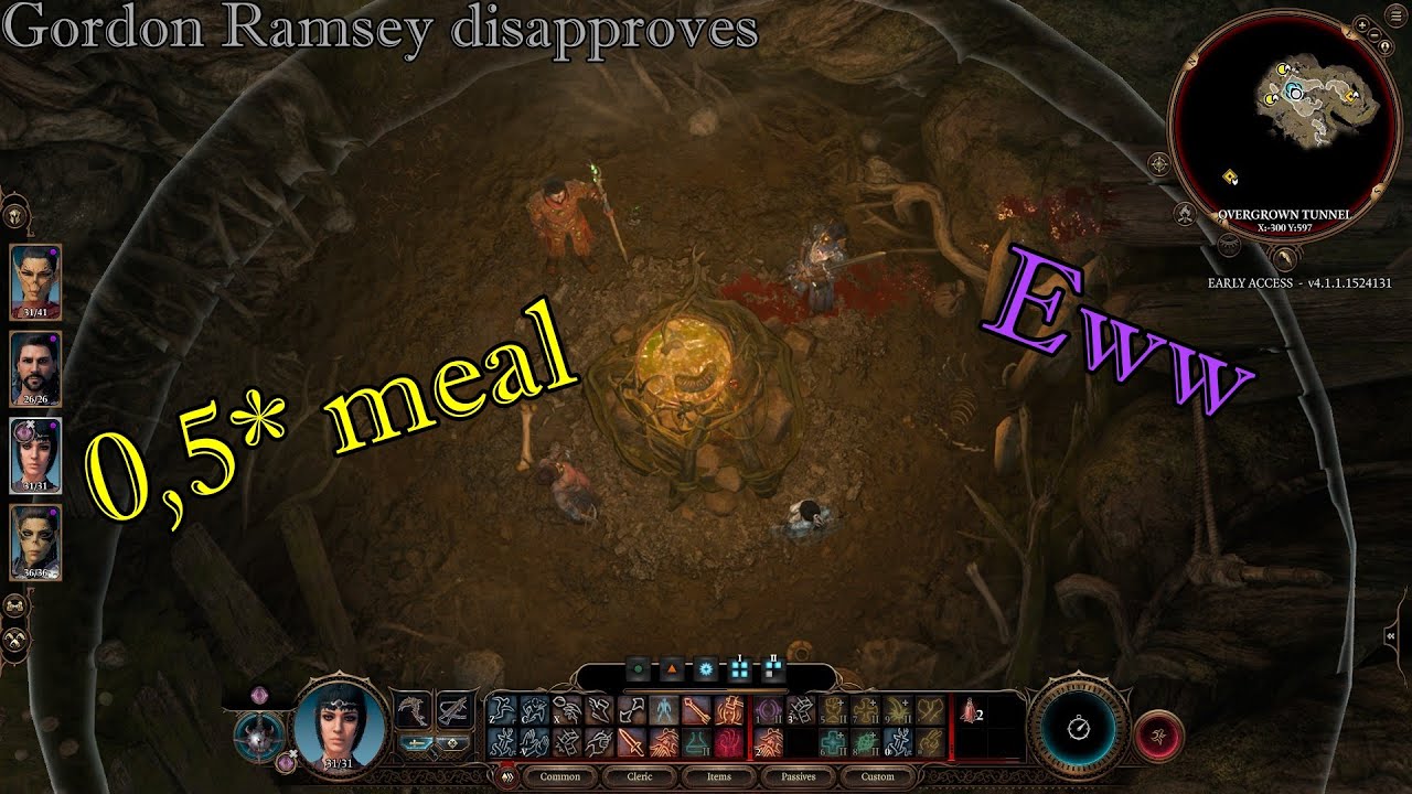 Gnarly Cauldron - All Companion Reaction - Baldur's Gate 3 (EA/Patch7 ...