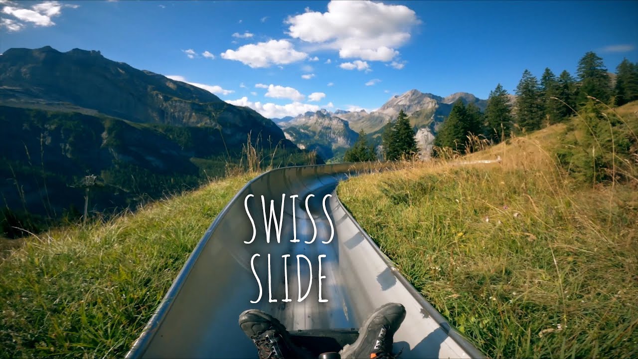 Swiss Mountain Slide | OeschinenseeToboggan Run - YouTube