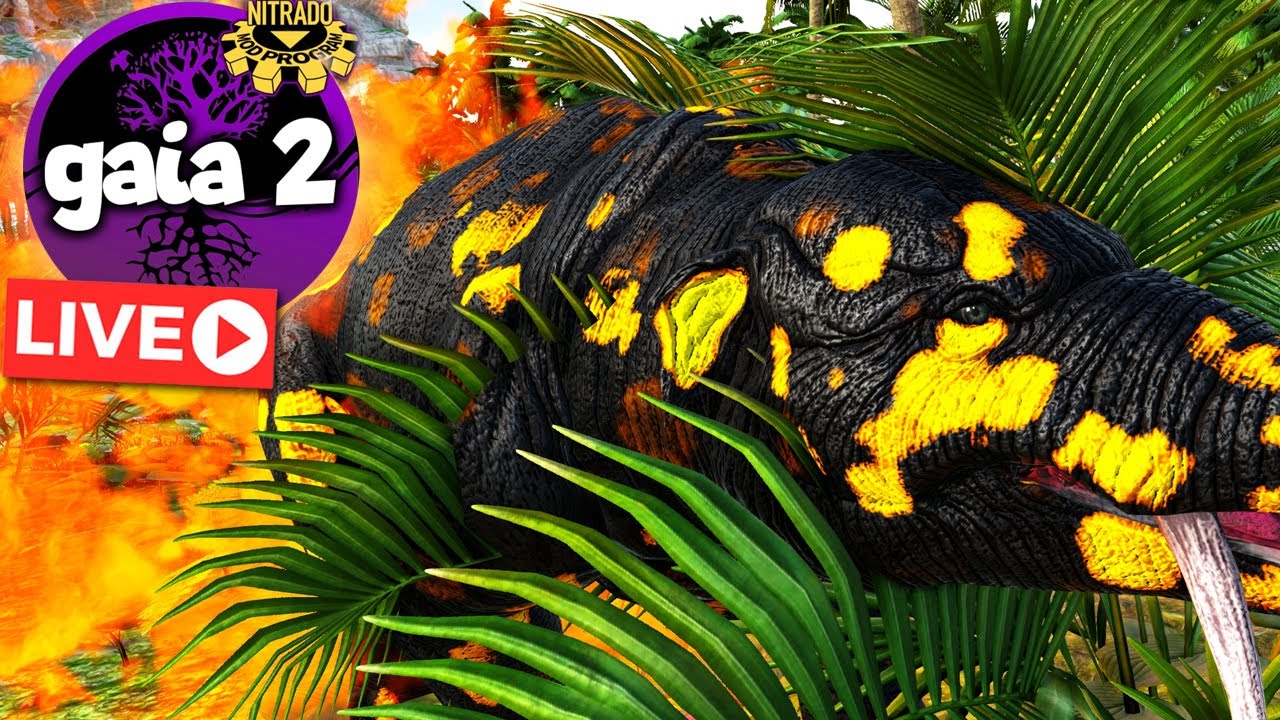 DOMANDO MAIS CRIATURAS INSANAS ARK MOD GAIA 2 - ARK: SURVIVAL EVOLVED ...
