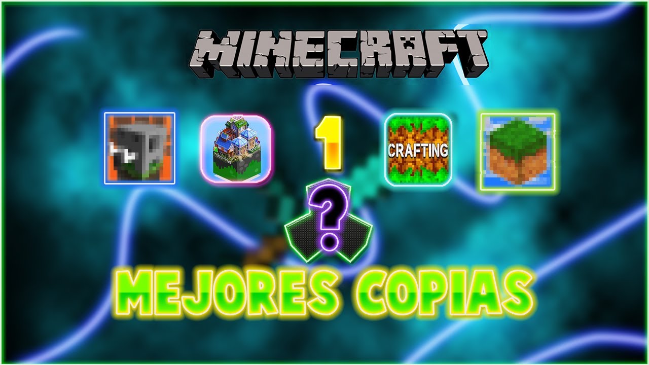 TOP 5 MEJORES COPIAS DE MINECRAFT | MINECRAFT PE - YouTube