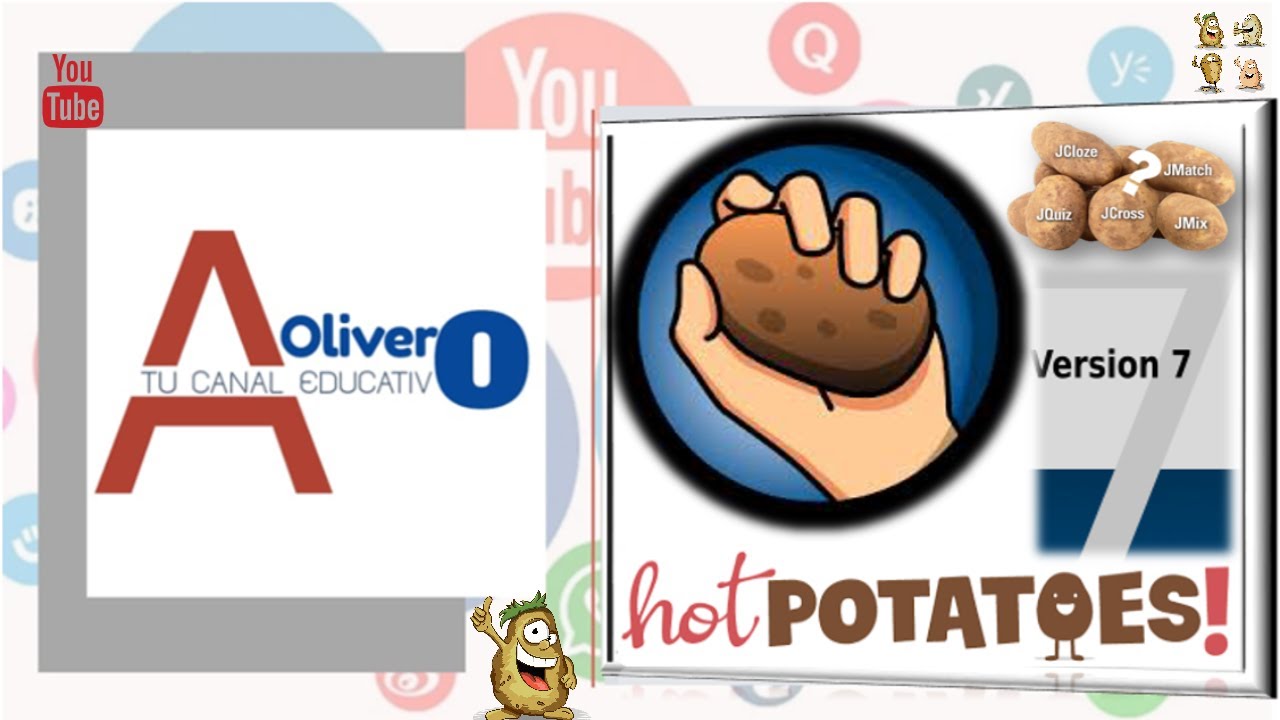 Como utilizar Hot Potatoes para crear mis Actividades educativas - YouTube