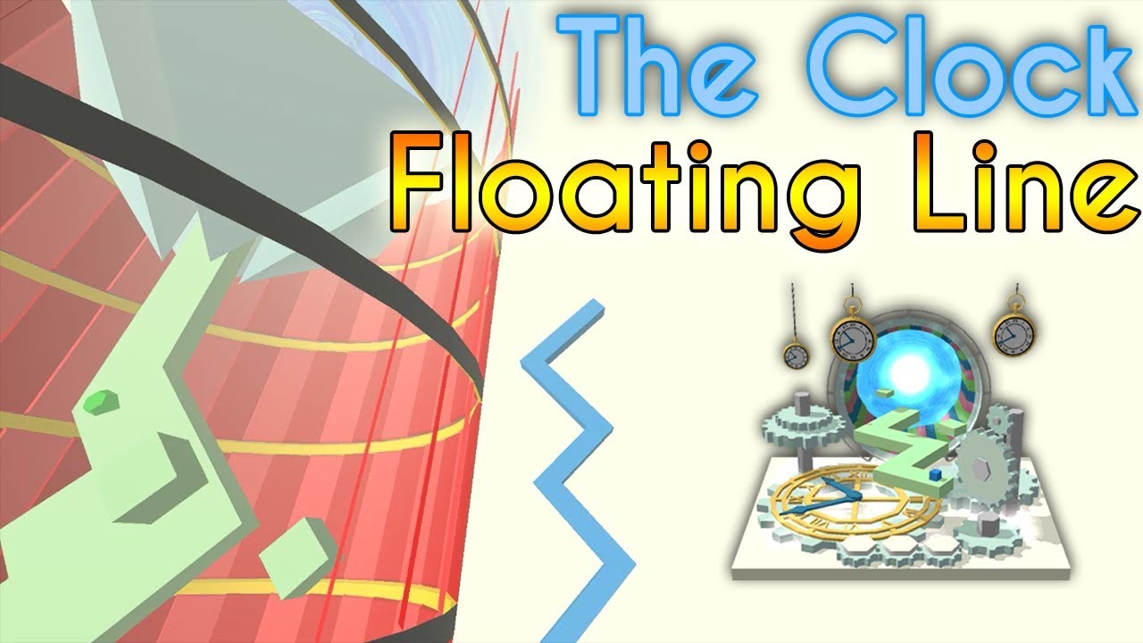 Dancing Line - The Clock: Floating Line - YouTube