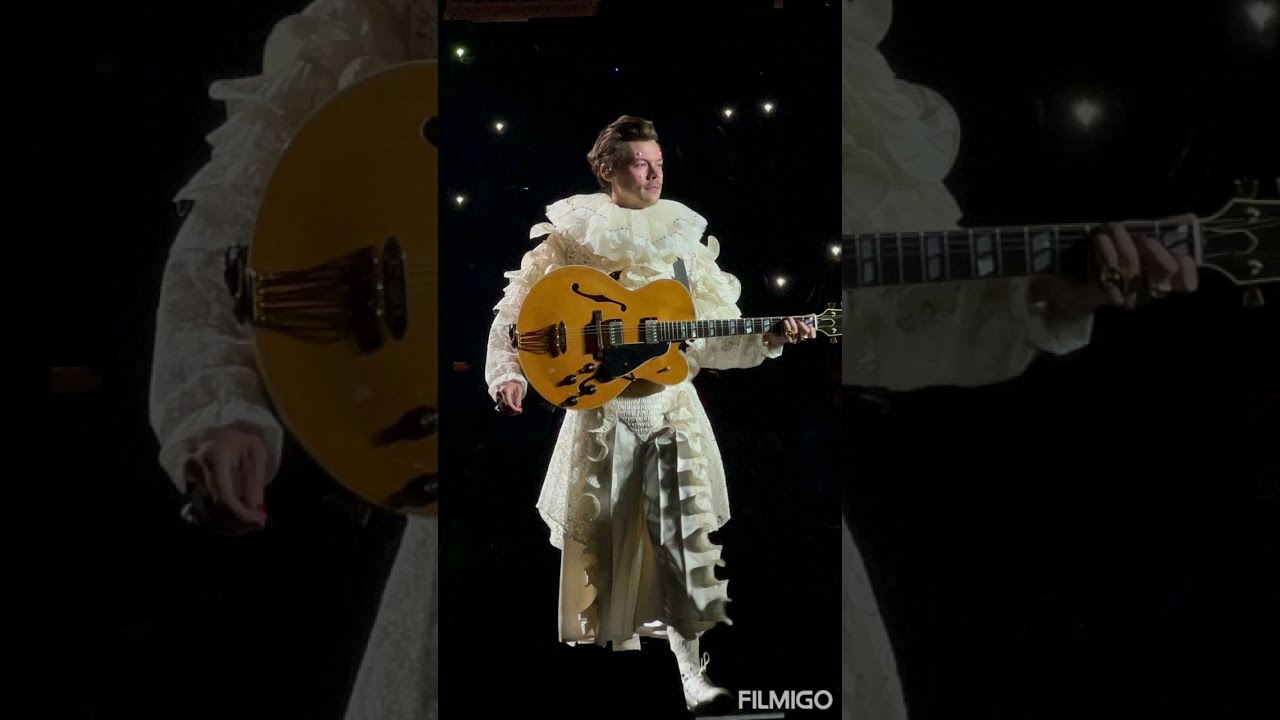 Harry Styles dressed as a sad clown on Harryween MSG_NIGHT 2 # ...