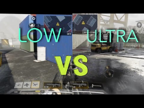 LOW VS HIGH GRAPHICS Comparison |CODM| - YouTube