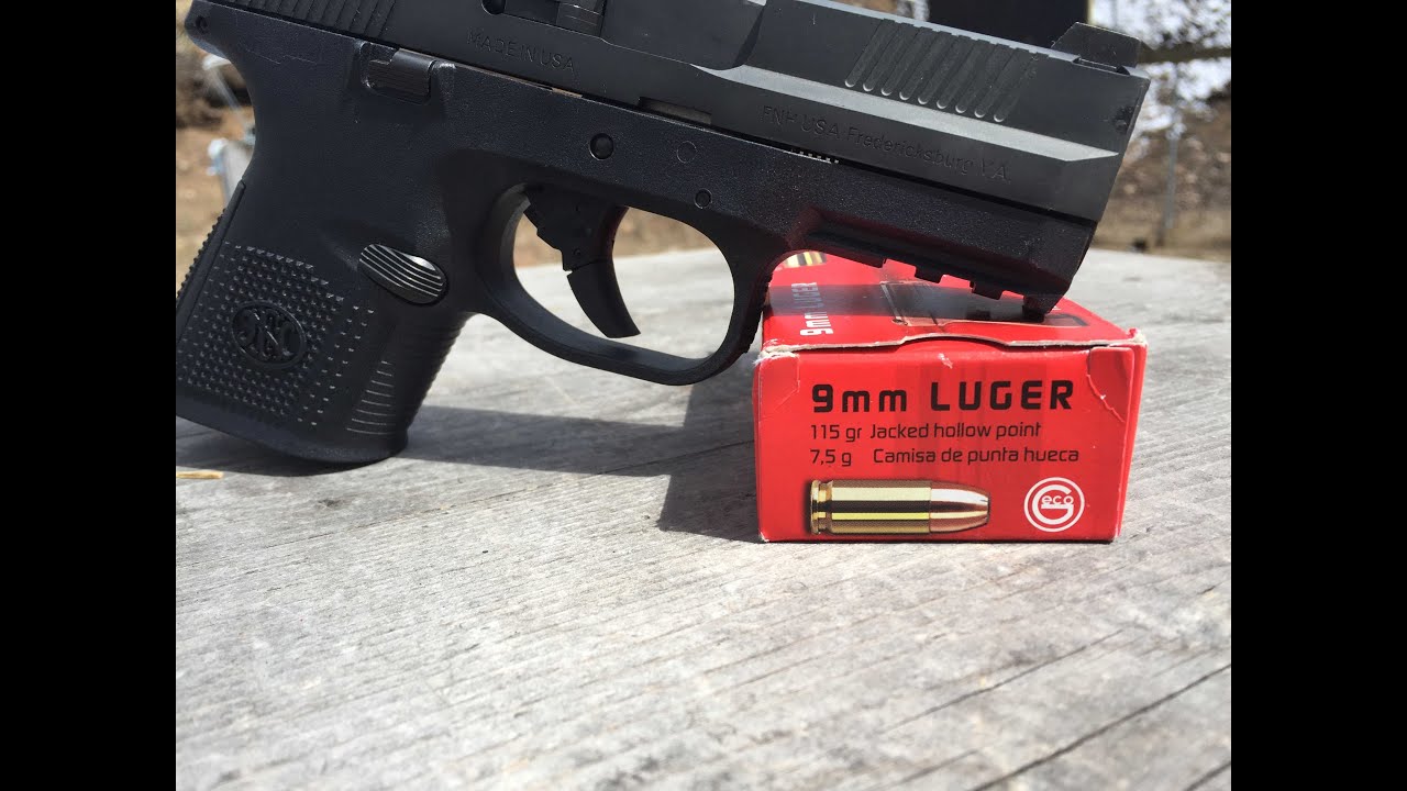 9x19mm, 115gr JHP, Geco, Velocity and Gel Test - YouTube