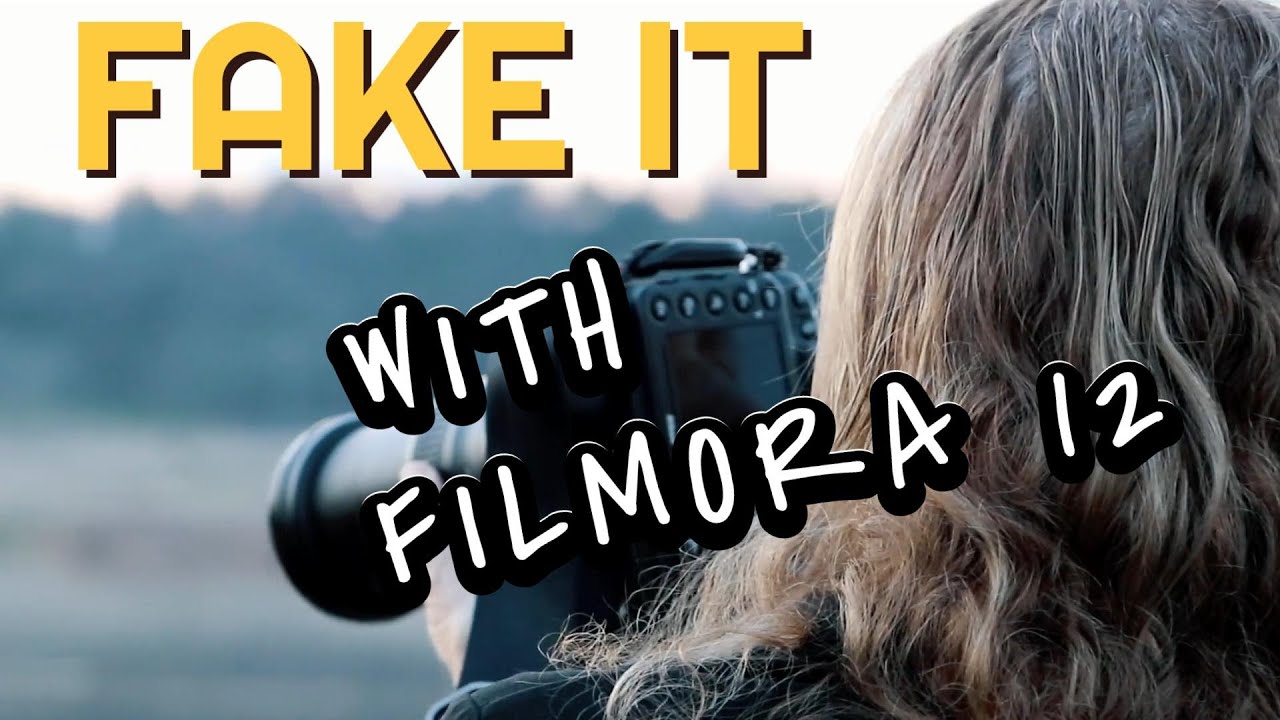 How to FAKE Camera Movement with Filmora 12 - YouTube