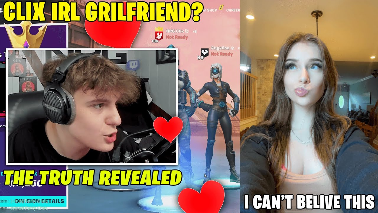 Clix Tells The Truth If He Has A Girlfriend IRL - YouTube