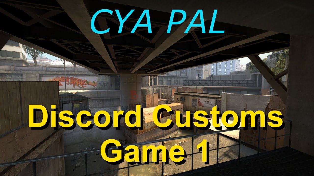 CSGO - Discord Customs Game 1 - Overpass - YouTube