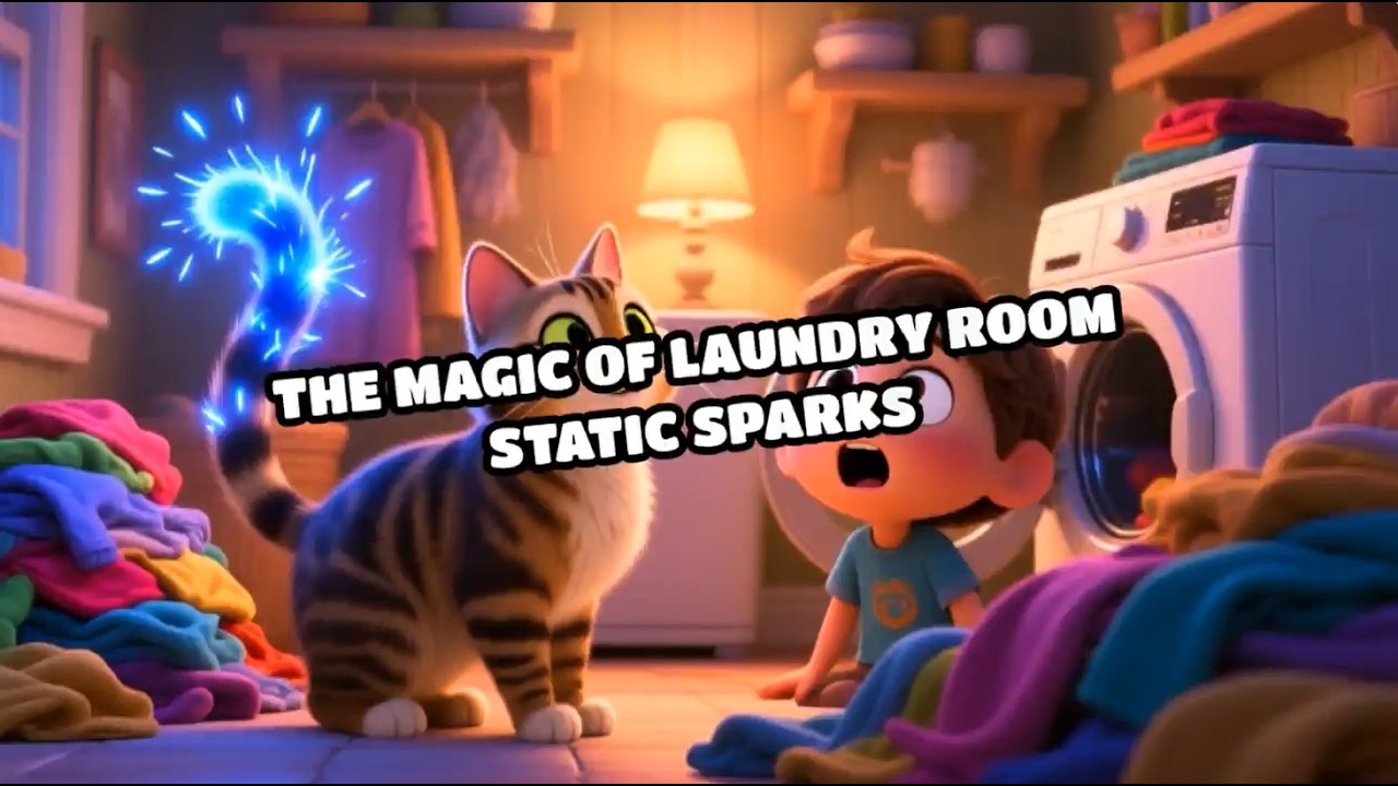 The Magic of Laundry Room Static Sparks - YouTube