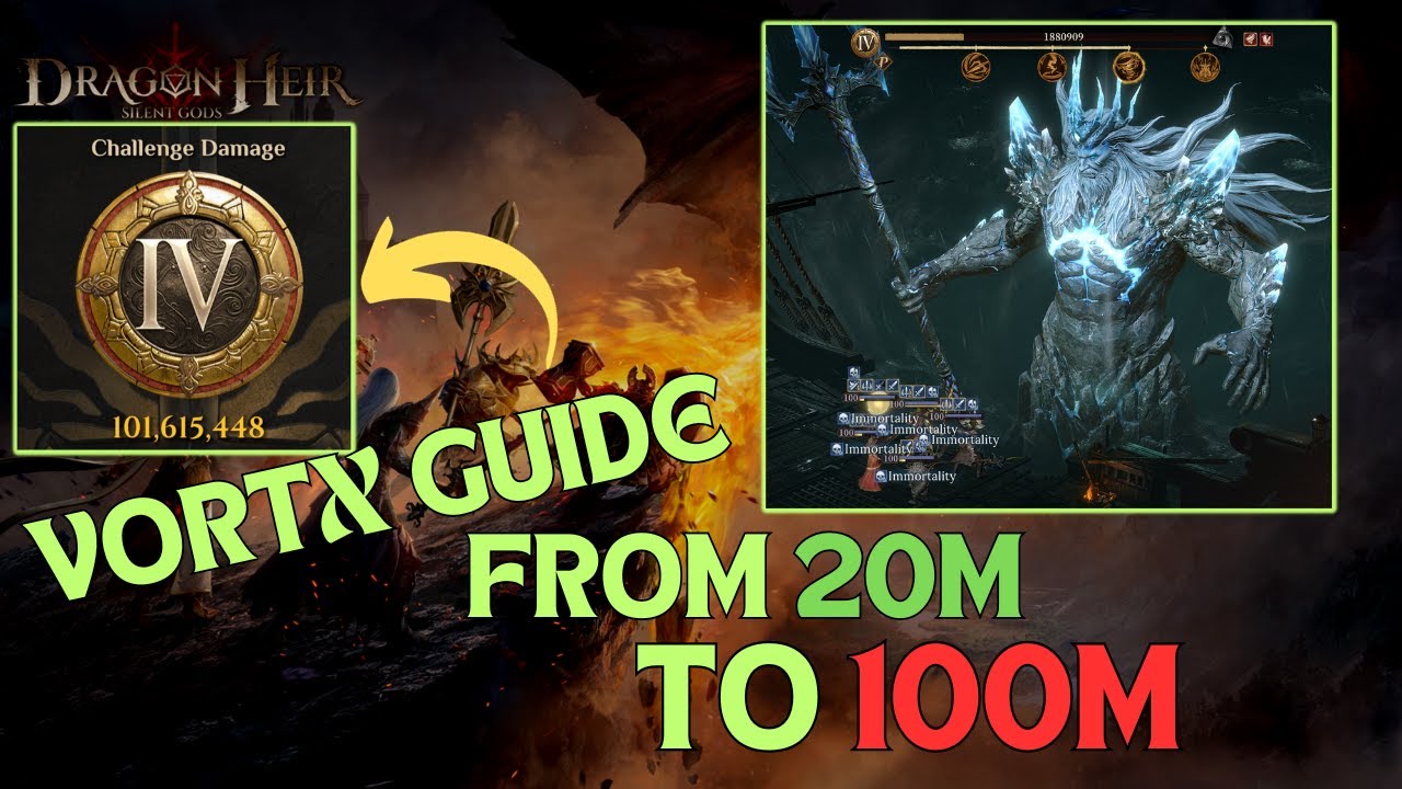 Ultimate Vortex Guide | Max Your Clan Boss Damage | Dragonheir - YouTube