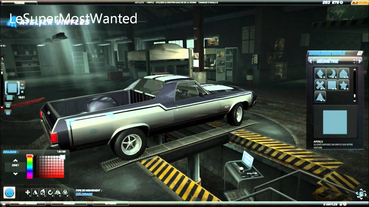 NFS World - Vinyl Cesar de léon de NFS The Run ! - YouTube