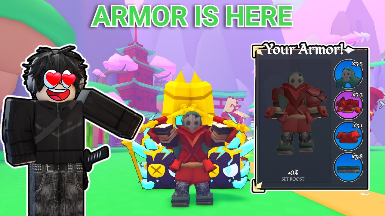 Armor is HERE & It's OVERPOWERED! | SwordMaster Simulator - YouTube