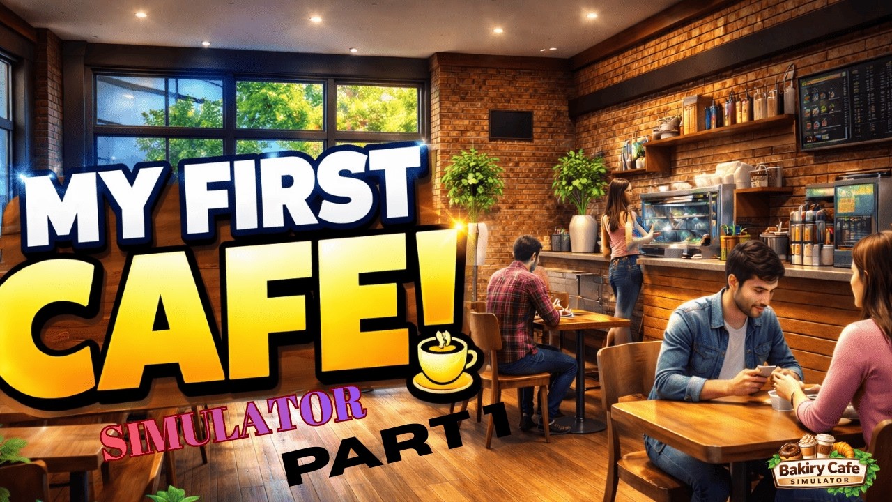 I Opened My First Bakery Cafe! ☕🍩 | Bakery Cafe Simulator Gameplay ...