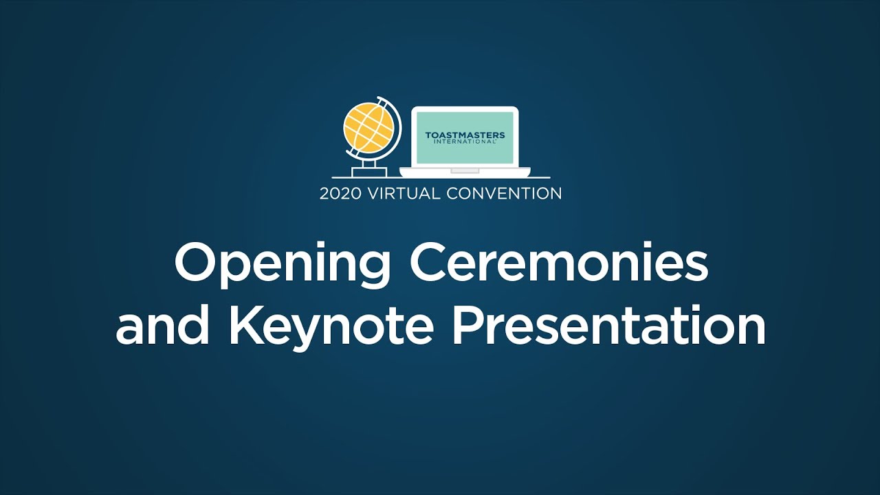 2020 Opening Ceremonies and Keynote Presentation - YouTube