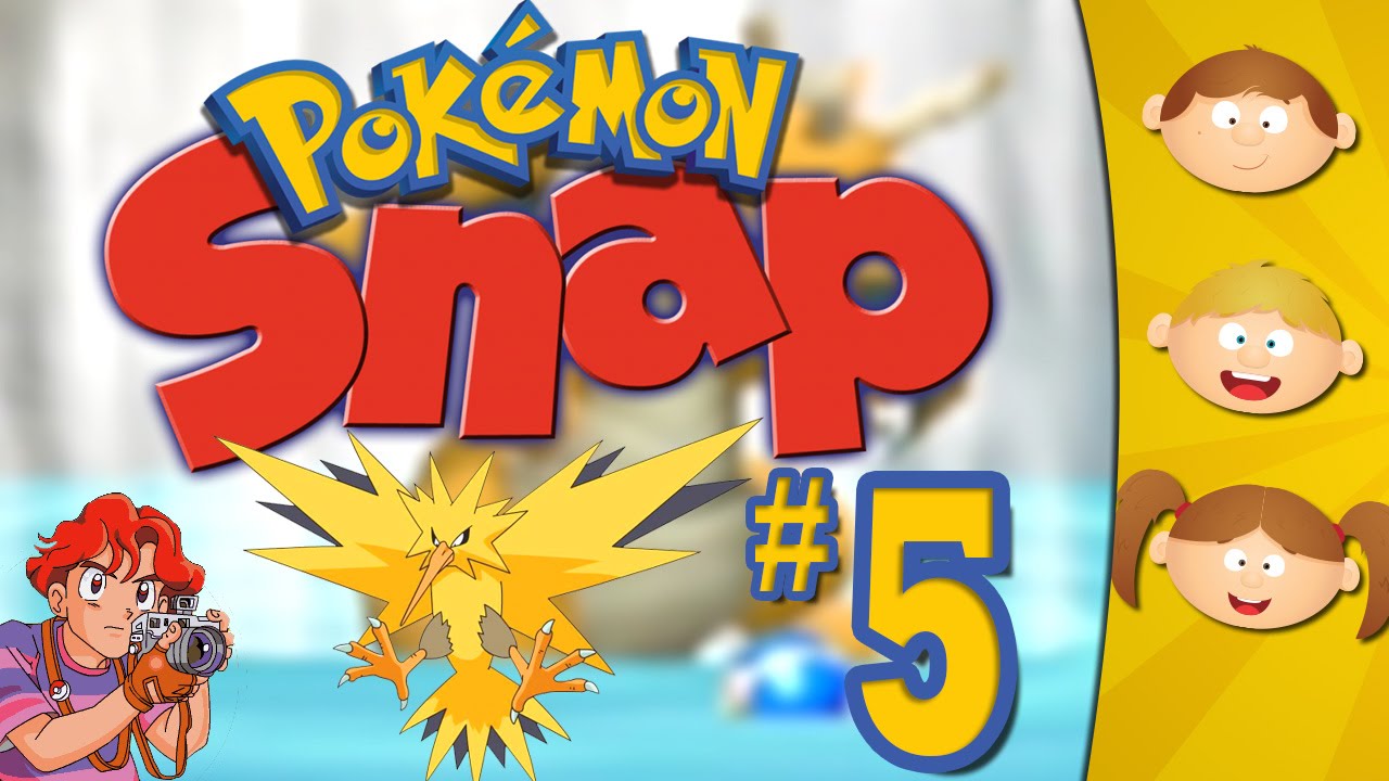 Pokemon Snap #5 (Collecting Pokemon Signs) Nintendo 64 - YouTube