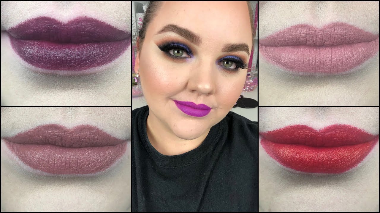 Winky Lux Mini Lip Pills || Lip Swatches - YouTube