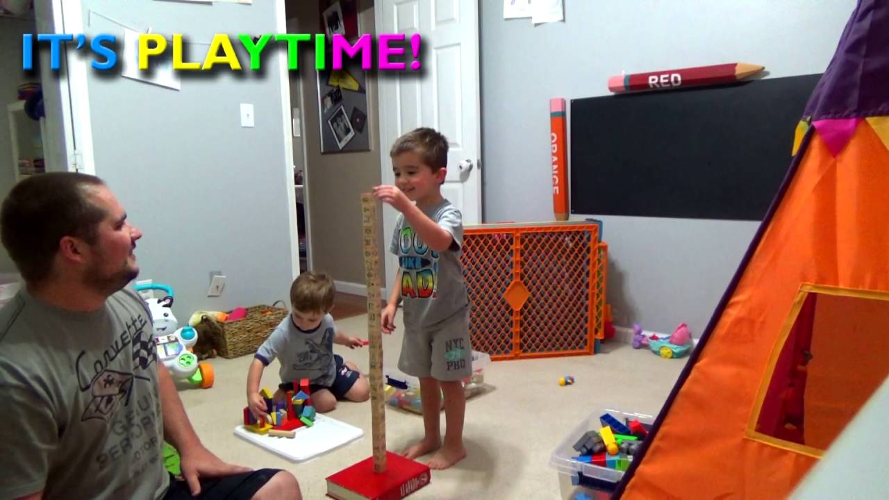 ITS PLAYTIME - Making the Tallest Block Tower Ever - YouTube