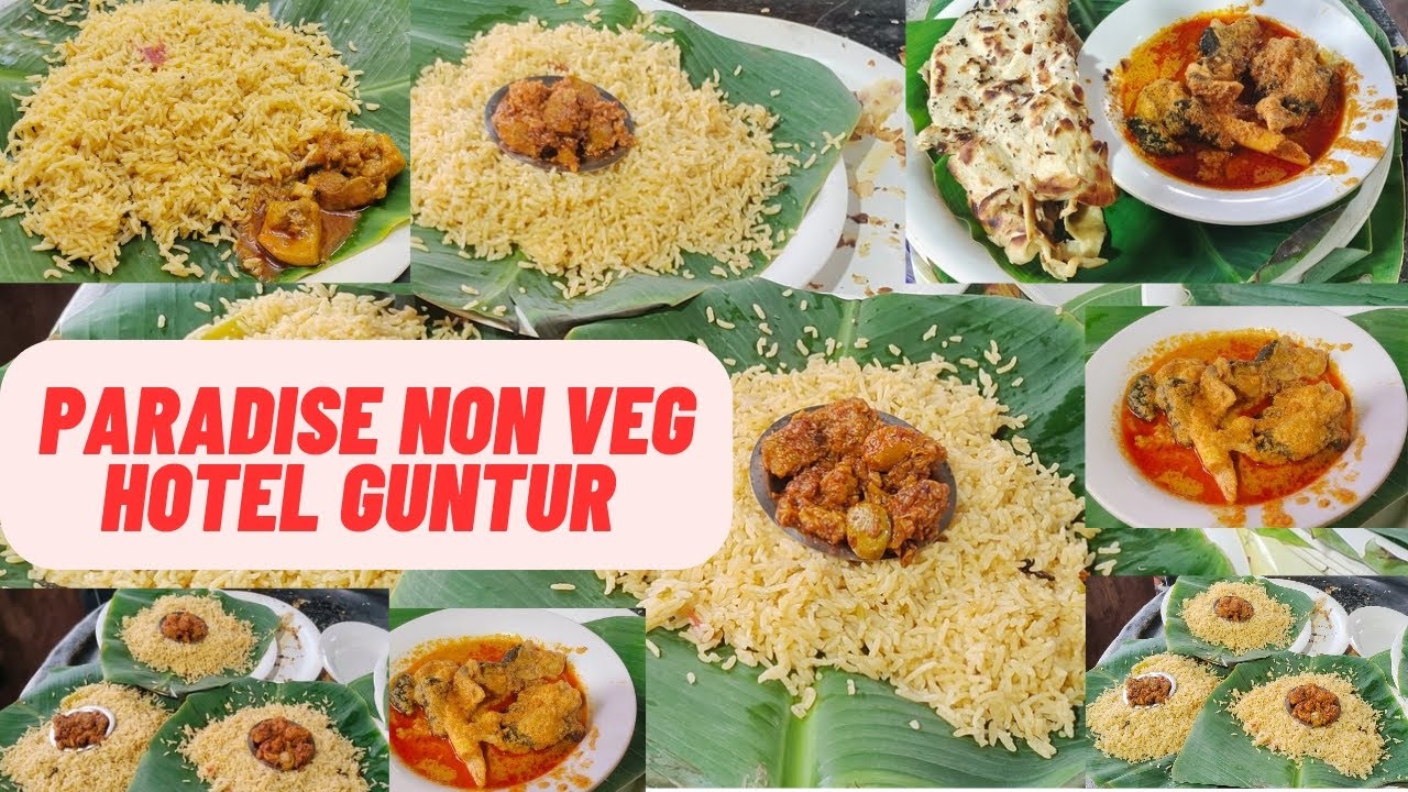 Paradise Non Veg Breakfast Hotel Guntur(Must try in this place paaya ...