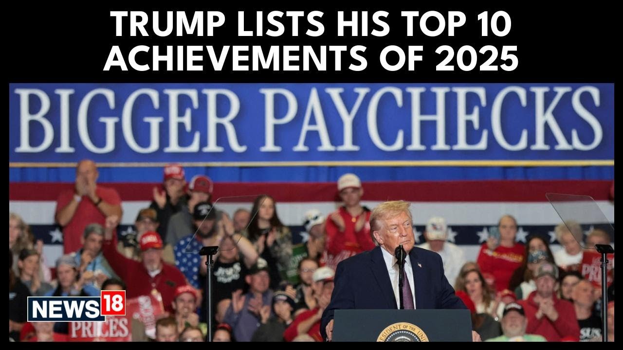Donald Trump On TOP 10 Achievements In Year 1 as President | Jobs ...