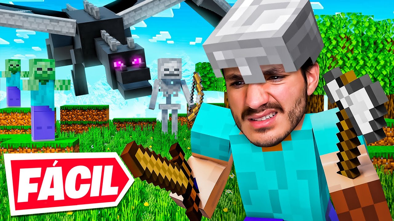 Que tan DIFÍCIL es PASAR MINECRAFT? - YouTube