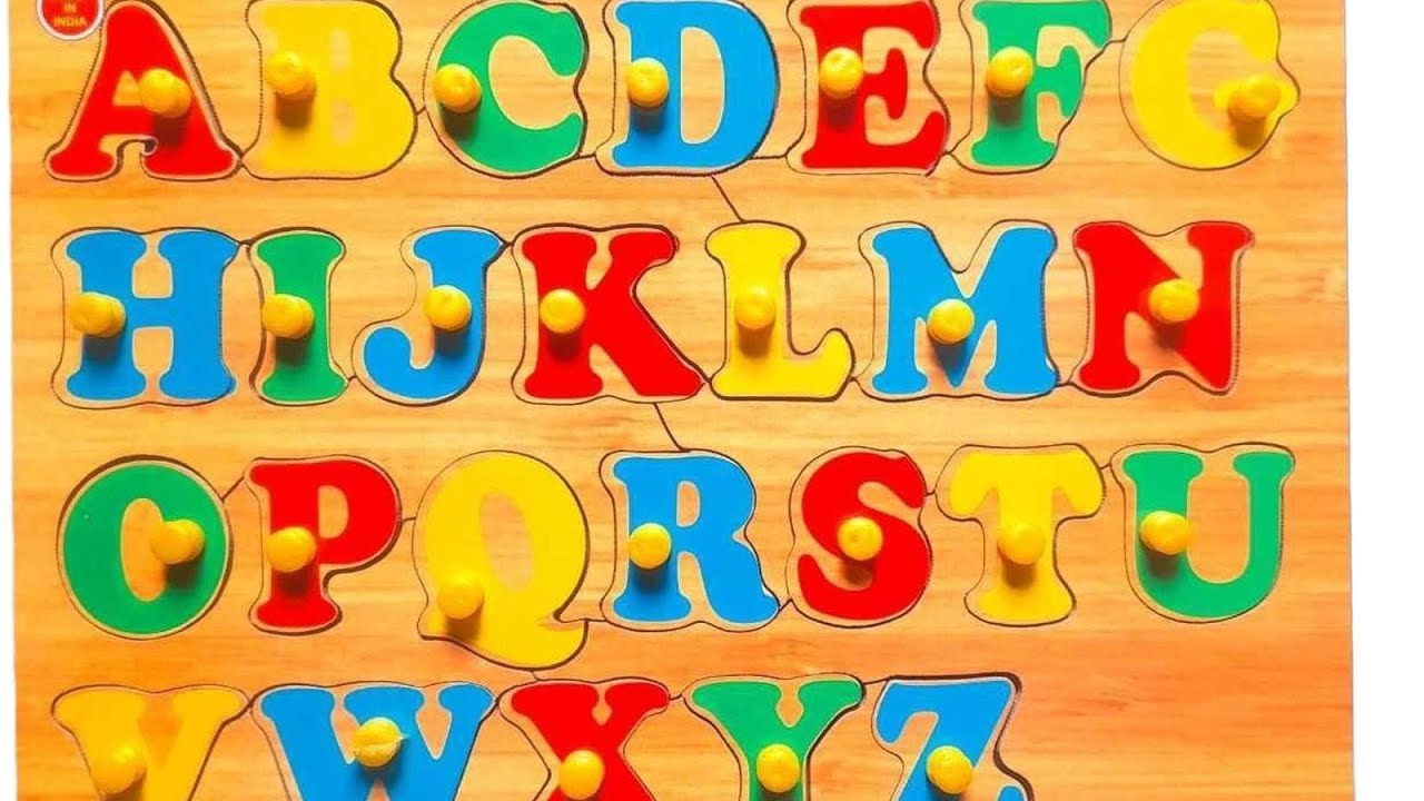 ABCD Fun Alphabets With Colors|ABC Puzzle|ABCD A To Z For Toddlers|Kids ...