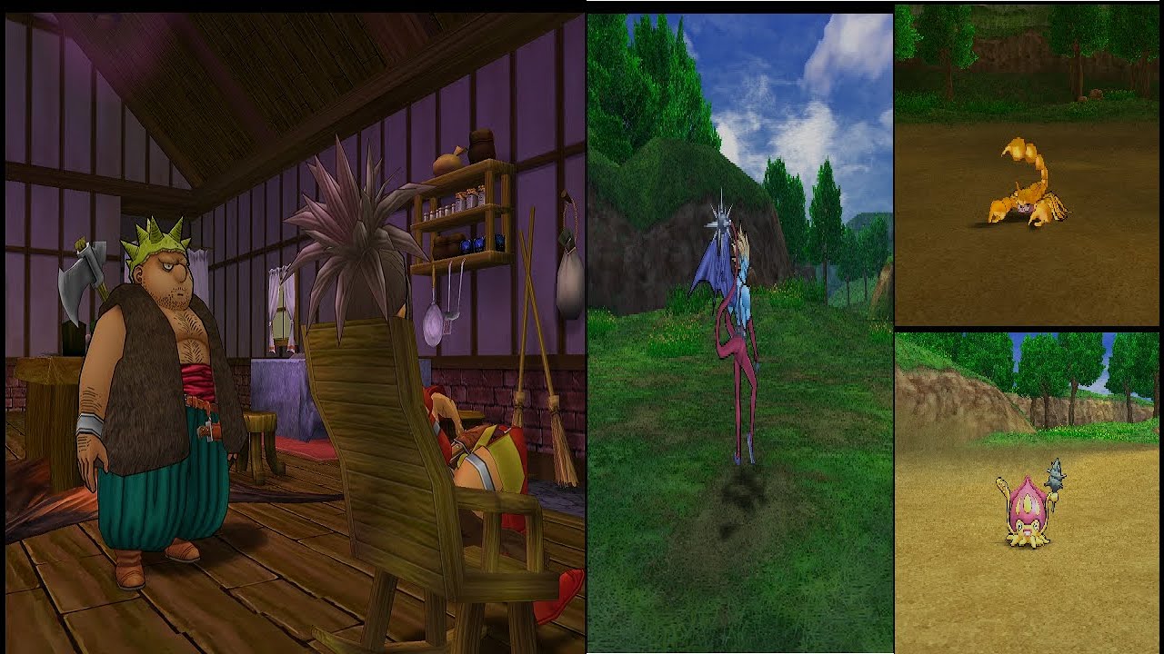 Dragon Quest 8 HD Remaster - Red's Place and Pickham Region - YouTube