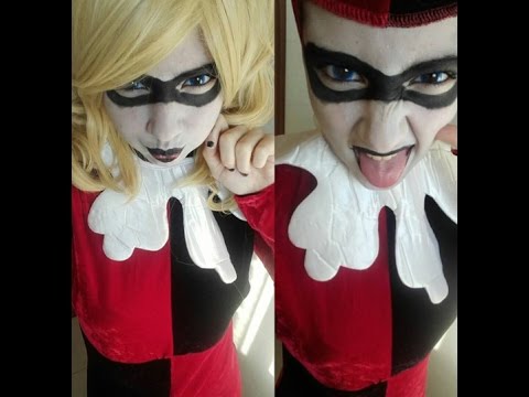 Harley Quinn JESTER Makeup Tutorial - YouTube