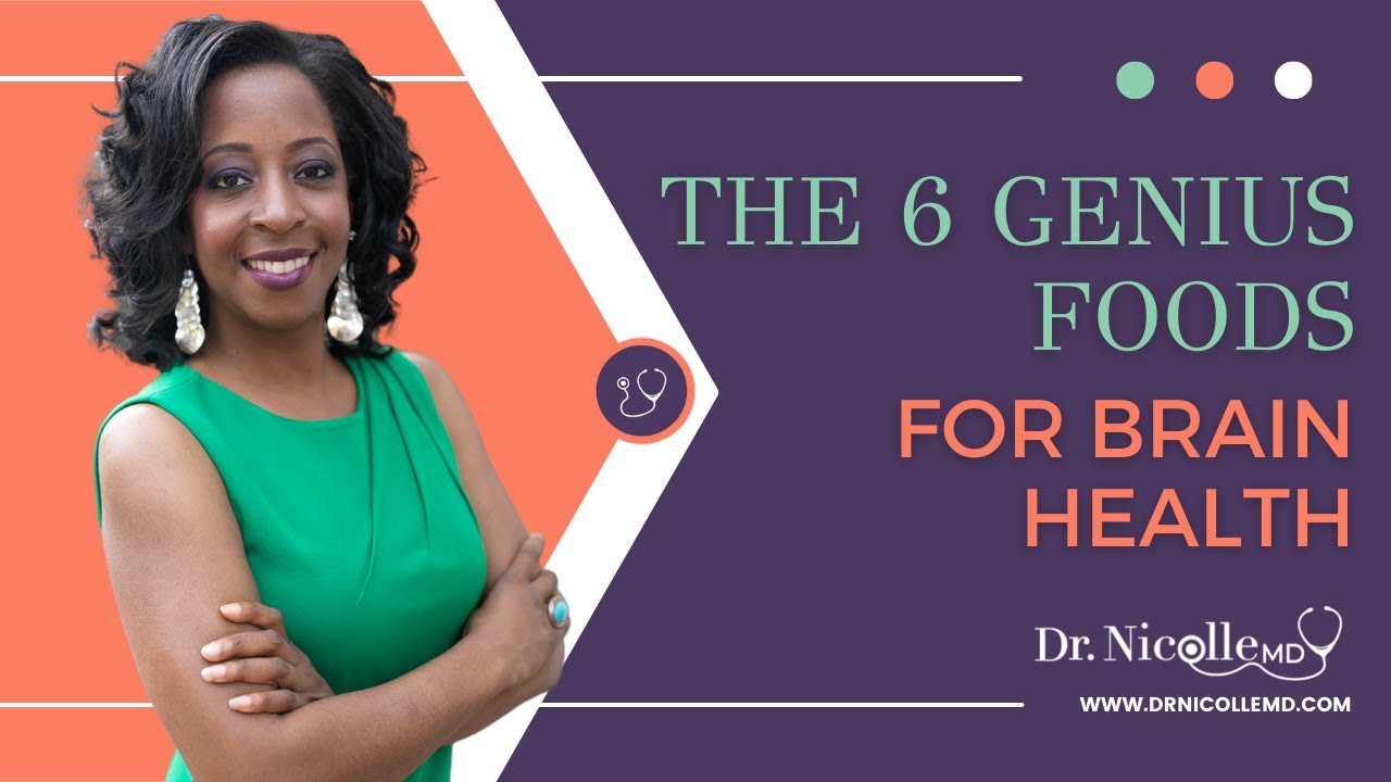 The 6 Genius Foods For Brain Health - YouTube