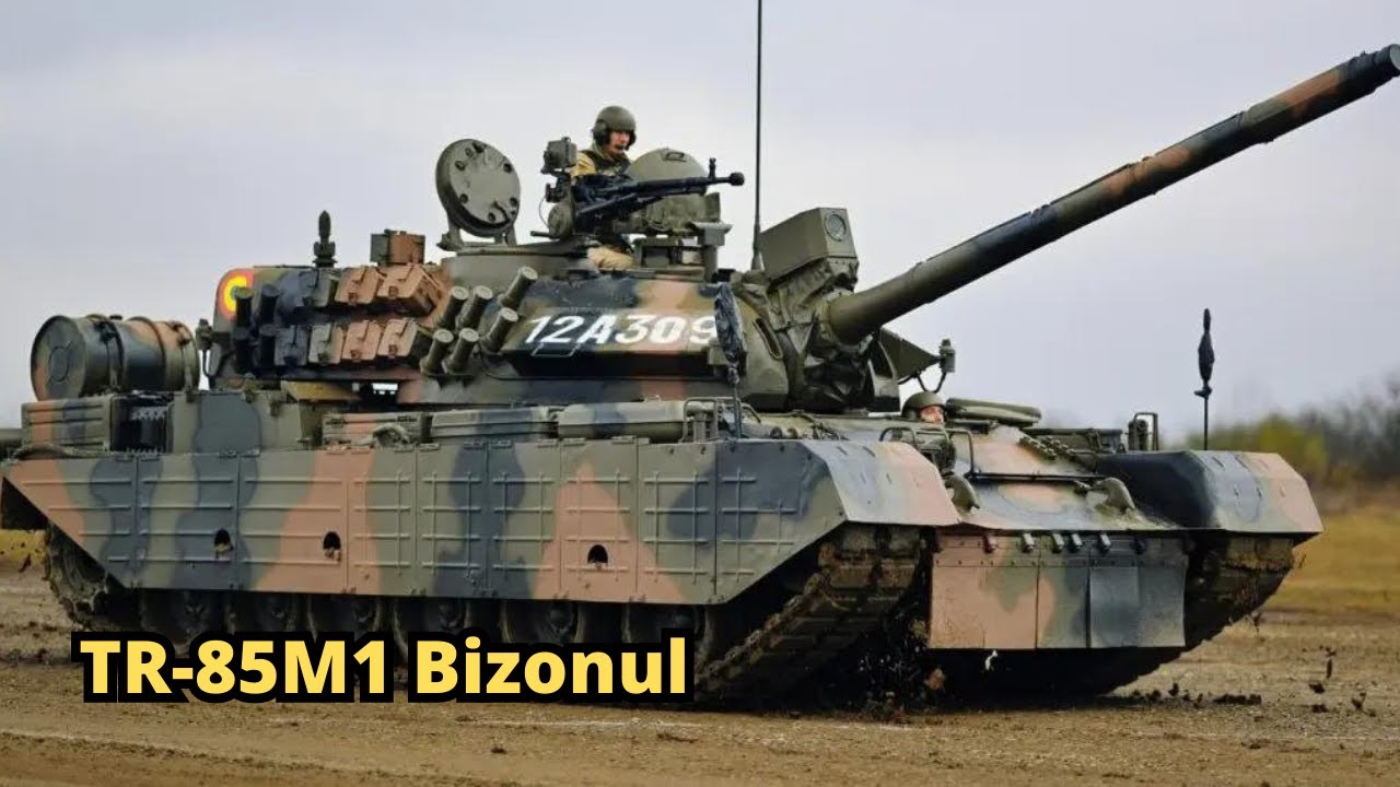 TR 85M1 Bizonul Main battle tank - YouTube