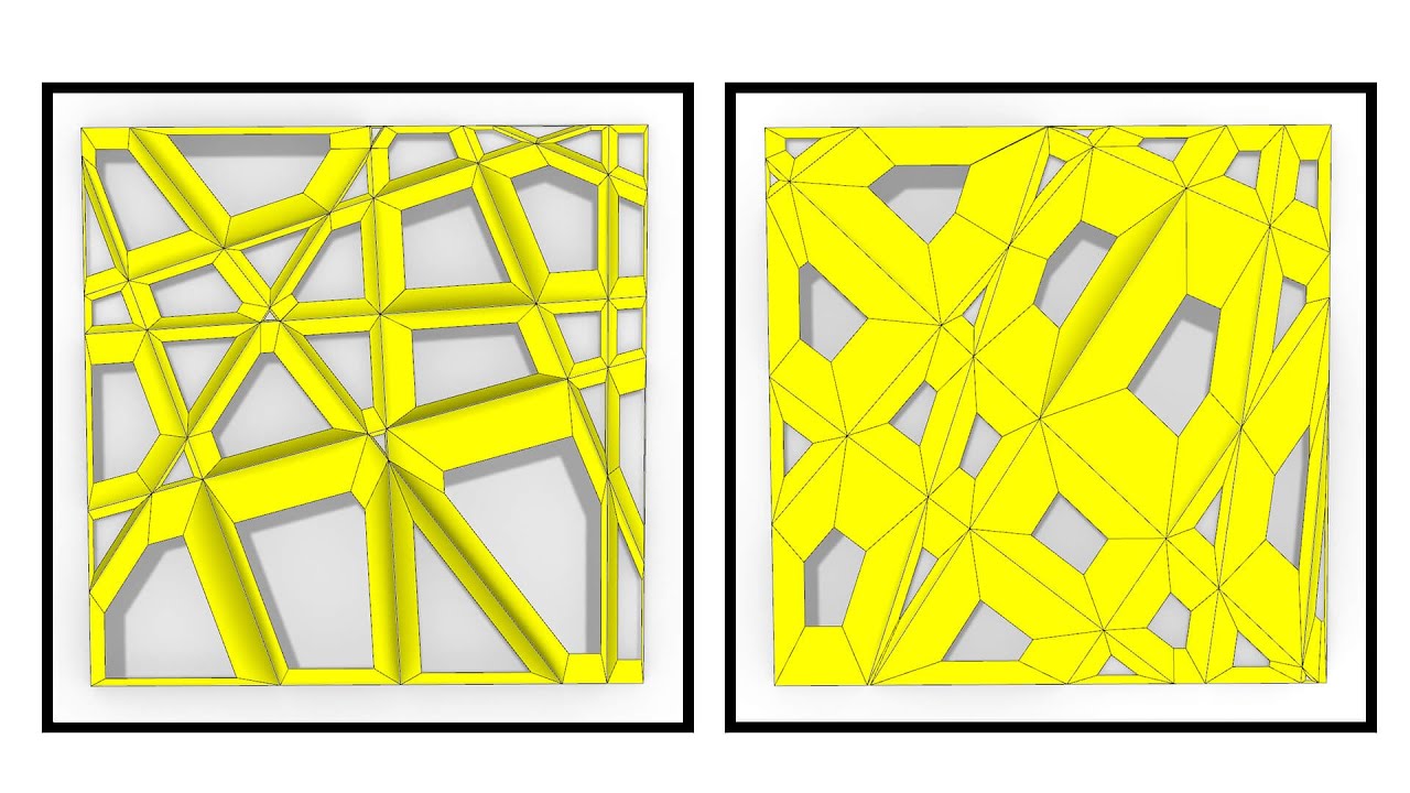 Rhino Grasshopper (Random Plane Split) - YouTube