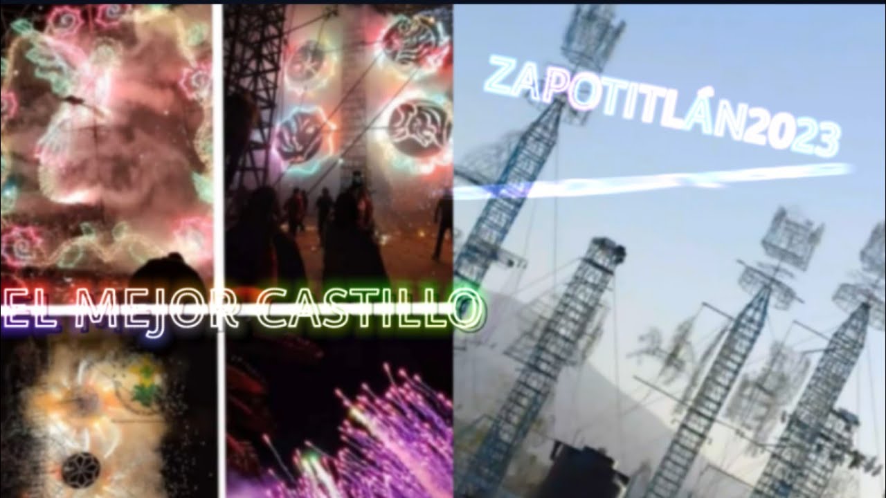 EL MEJOR CASTILLO PIRO MUSICAL DE ZAPOTITLÁN 2023-EL JOACASS - YouTube