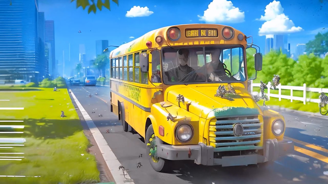 Wheels on the Bus animation 13 - YouTube