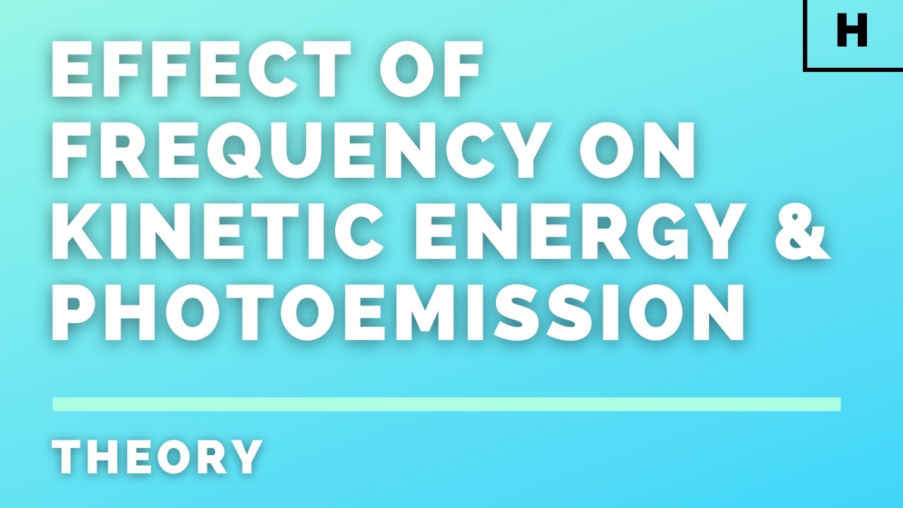 Higher Physics | Particles & Waves | Effect of Frequency on Kinetic ...