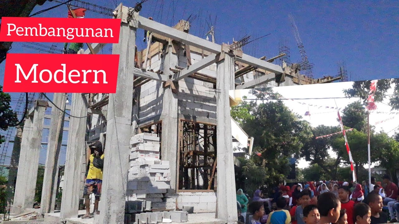 PEMBANGUNAN MASJID NUR ROHMAN KEDUNG BANGKLE RANDU SONGO - YouTube