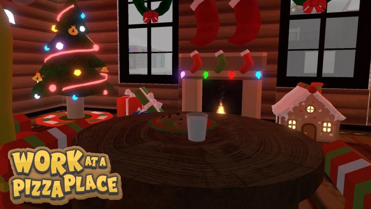 Work at a Pizza Place 🍕 | All Christmas items 🎄🎁 | Roblox - YouTube