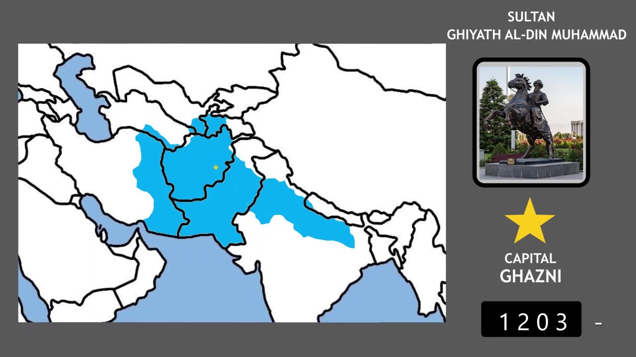 History of Ghurid Empire Every Year - YouTube