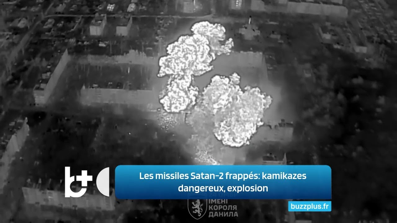 Les missiles Satan-2: 'Kamikazes' ukrainiens, dangereux, explosion ...