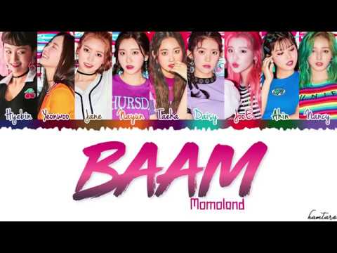 MOMOLAND - 'BAAM' Lyrics [Color Coded_Han_Rom_Eng] - YouTube