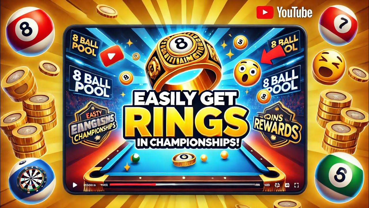 HOW TO GET A RING IN CHAMPIONSHIPS || 8 BALL POOL || ITS SHIVAM !!! 🎱💯 ...