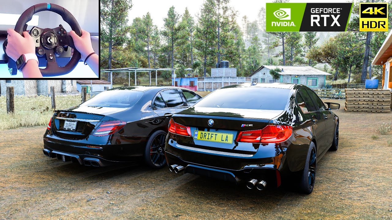 Brabus 800 Mercedes-AMG E63 S & BMW M5 F90 | Forza horizon 5 | Logitech ...