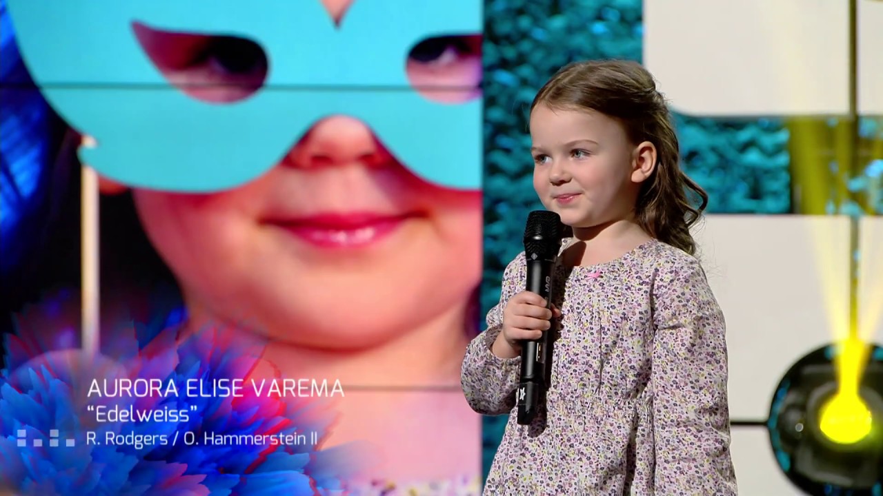 Tähtede lava 2019. Aurora Elise Varema "Edelweiss" - YouTube