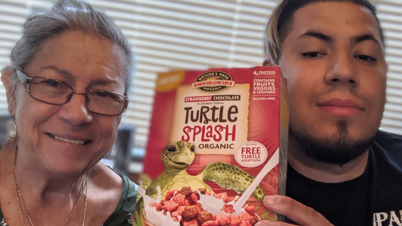Turtle Splash Cereal Review - YouTube