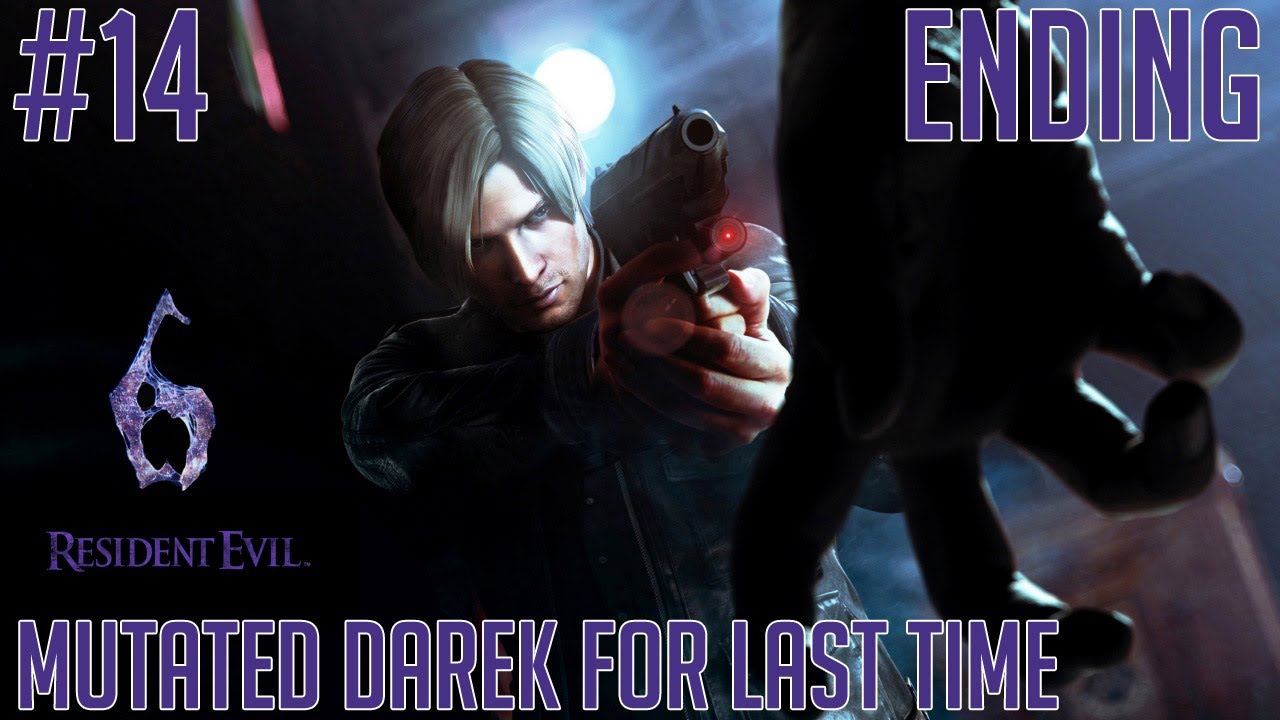 Resident Evil 6 (PC) - Part 14 ENDING [LEON] "Mutated Derek for Last ...