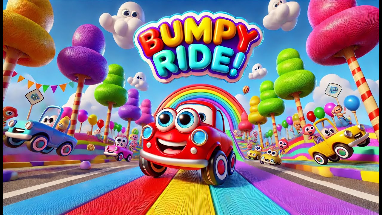 Bumpy Ride Nursery Rhymes for Kids | Fun & Educational Children's Songs ...