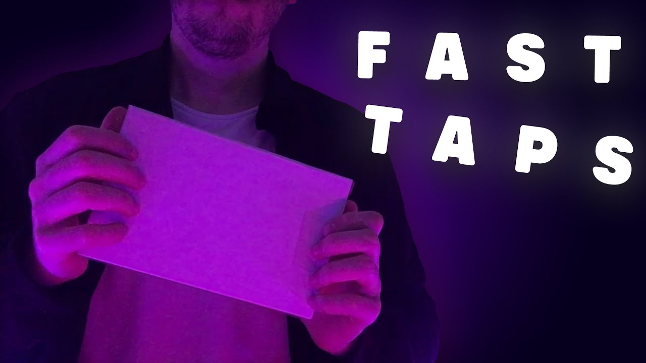 ASMR LoFi Cardboard Tapping: Fast Sounds for Ultimate Relaxation - YouTube