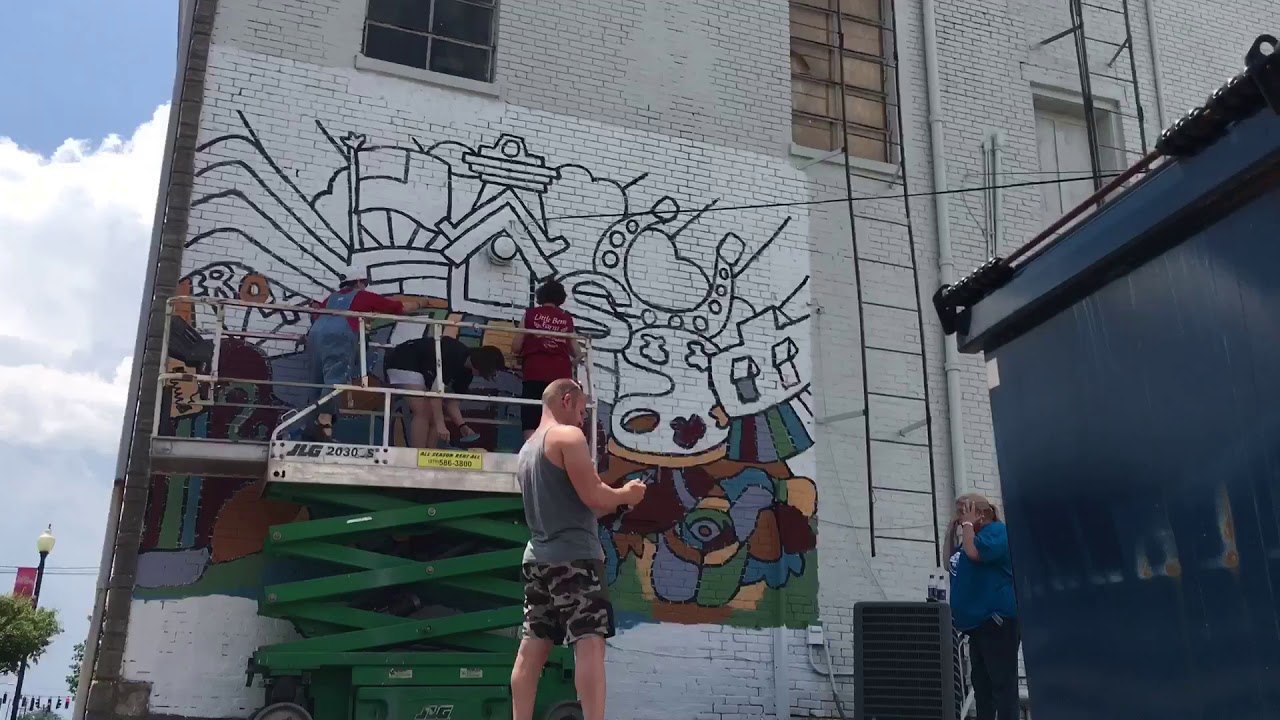 Franklin-Simpson Renaissance Mural - YouTube